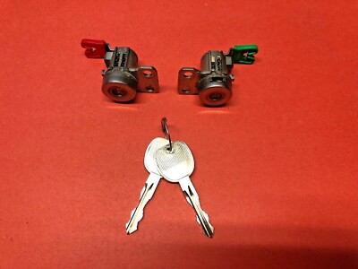 2005-2010 CHEVY COBALT DRIVER & PASSENGER DOOR LOCK CYLINDER SET 2 KEYS ...