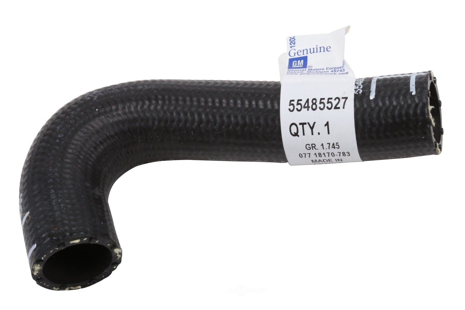 PCV Valve Hose-VIN: 5, Auto Trans, Eng Code: LWC, 6T45, 6 Speed Trans ...
