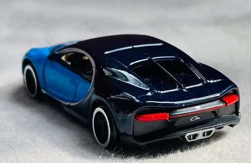 Bburago 1:64 Blue Chiron Super Racing Sports Model Diecast Metal Car ...