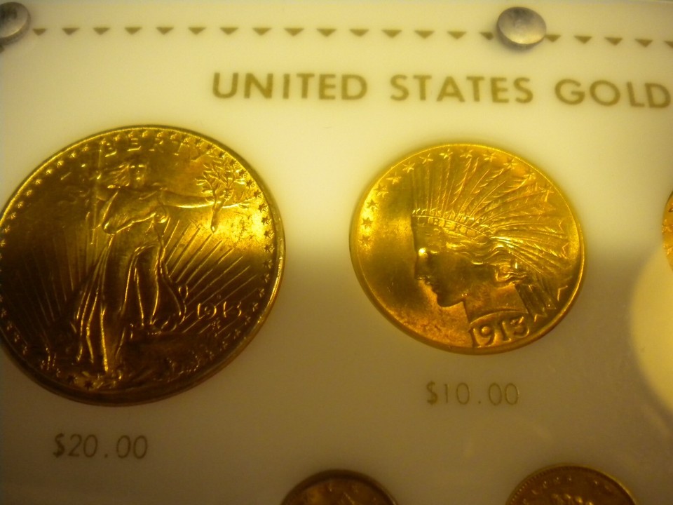 RARE U.S. Gold, -Coin set 20s 10s 5s 2.5s 1.00s | eBay