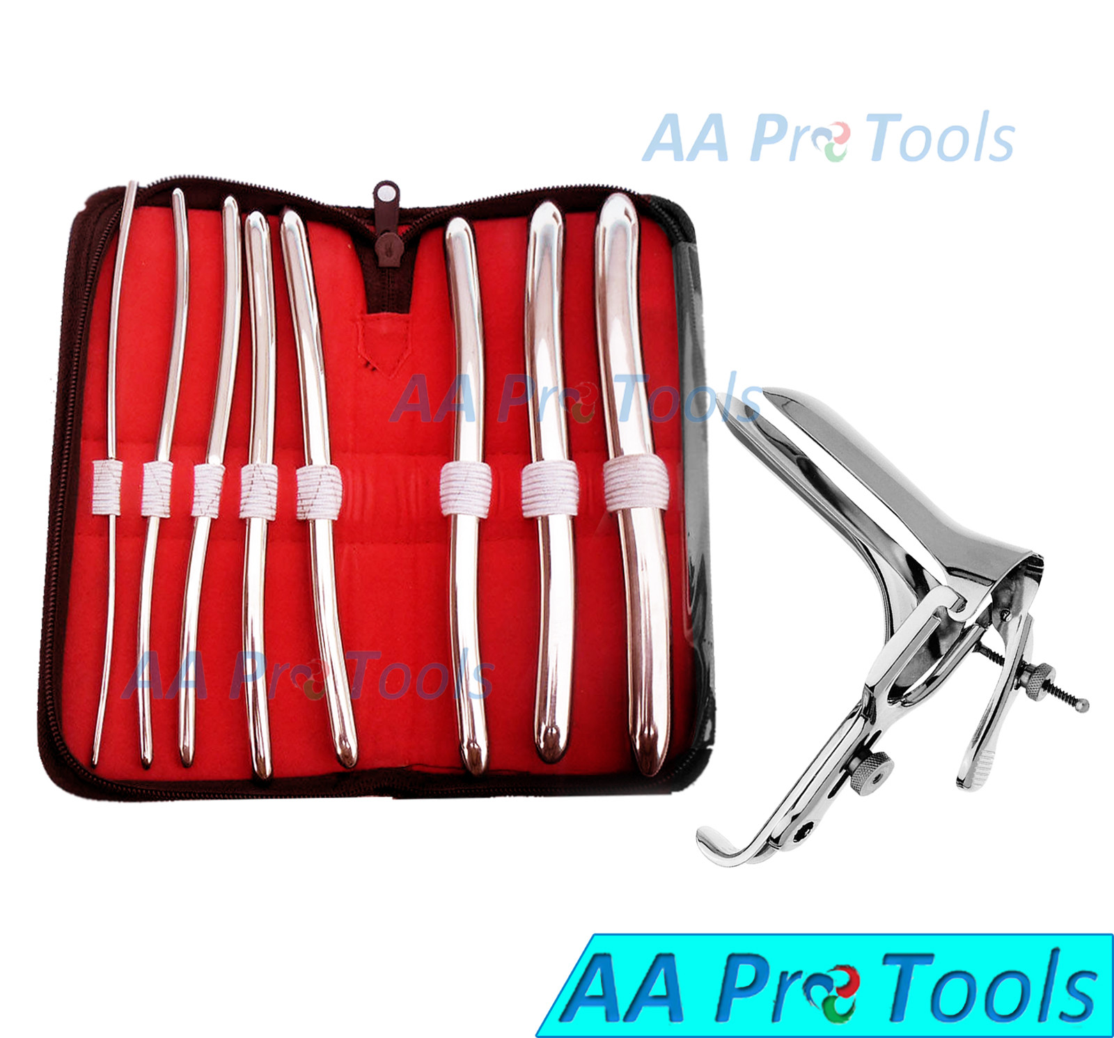 AA Pro: Hegar Sounds dilator kit Graves Vaginal Speculum Small AA-Tools ...