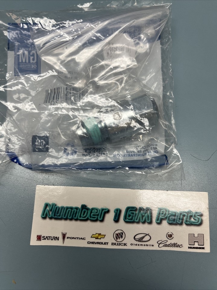 New Genuine GM 12608835 Engine Oil Pressure Relief Valve 07-13 ...