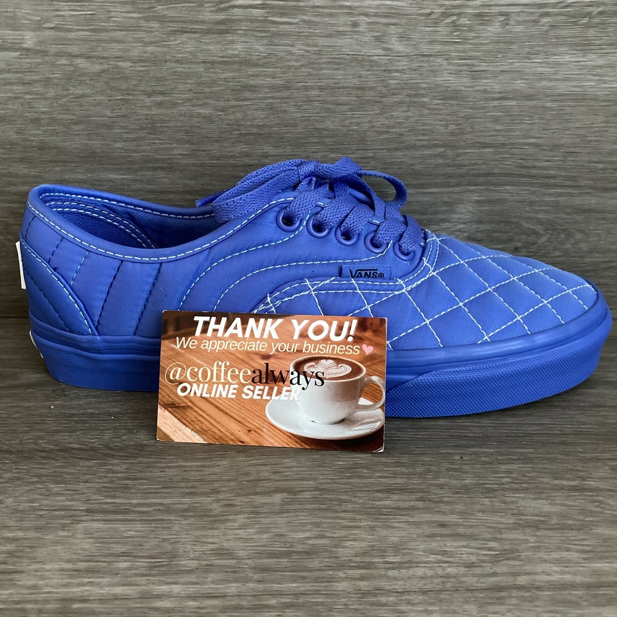 Full Blue Vans