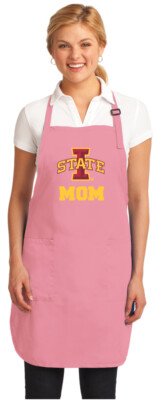 IOWA STATE MOM Apron CUTE Iowa State University Mom APRONS - Made in ...