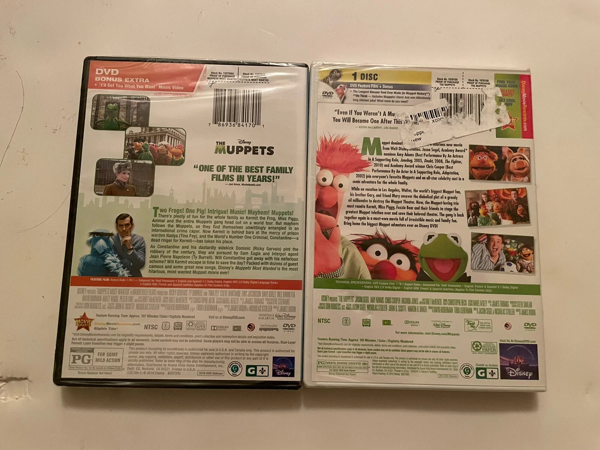 Muppets Most Wanted Dvd Ebay