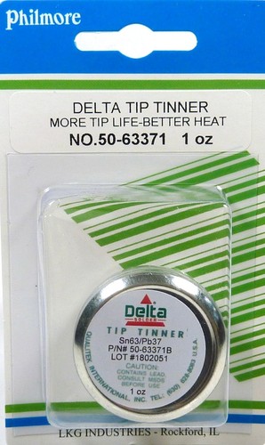 Soldering Tip Tinner Cleaner For Soldering Iron 1 oz 63/37 Alloy Made ...