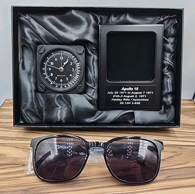 Bulova Apollo 15 Lunar Travel Alarm Desk Clock B1971-GWP Watch. | eBay