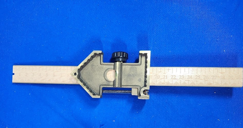 Odd-Job Tool with 12" Brass Bound Rule | eBay