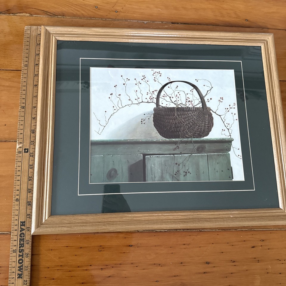 Wild Rose Berries Art Print Pauline Eble Campanelli Framed Matted Glass ...