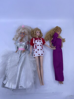 Vtg 80s & 90s Mattel Barbie Dolls With Outfits Lot Of Three L3 | eBay