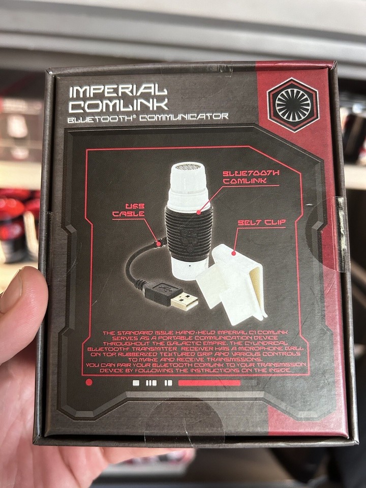 Disney Parks Imperial Comlink Bluetooth Communicator Star Wars Galaxy’s ...