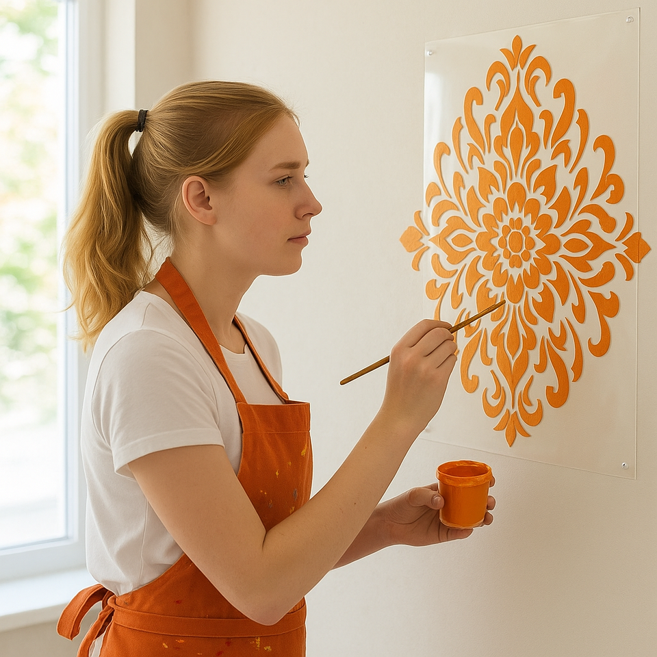 Beaver Unique Premium Artistic Stencil Template Reusable for Wall Art ...