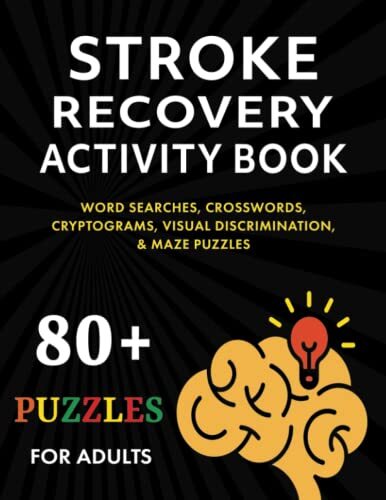 Stroke Activity Recovery Book Puzzles For Stroke Patients - Word ...