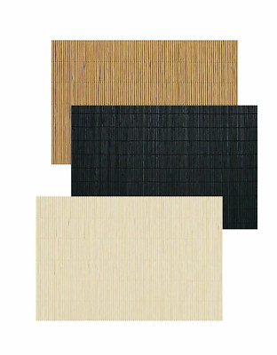 Bamboo Placemats Table Mats Asian Oriental Tableware 45 X 30cm Wood ...
