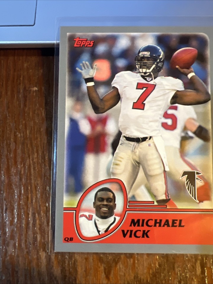 Michael Vick 2003 Topps NFL Scholastic Card Set #5 Atlanta Falcons Va ...