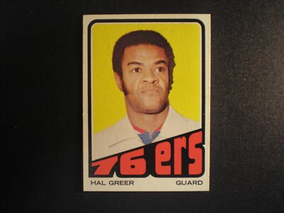 1972 -73 Topps Basketball Hal Greer Card # 56 | eBay