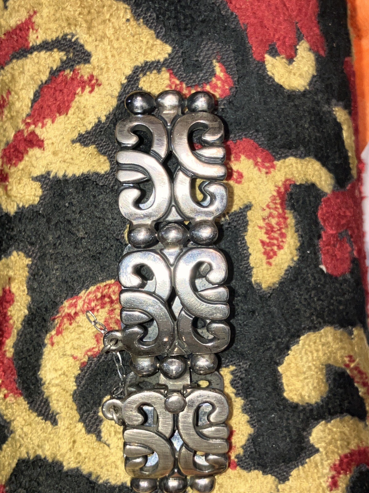 Vintage Mexico Sterling Silver 925 Bracelet Hallmarke… - Gem