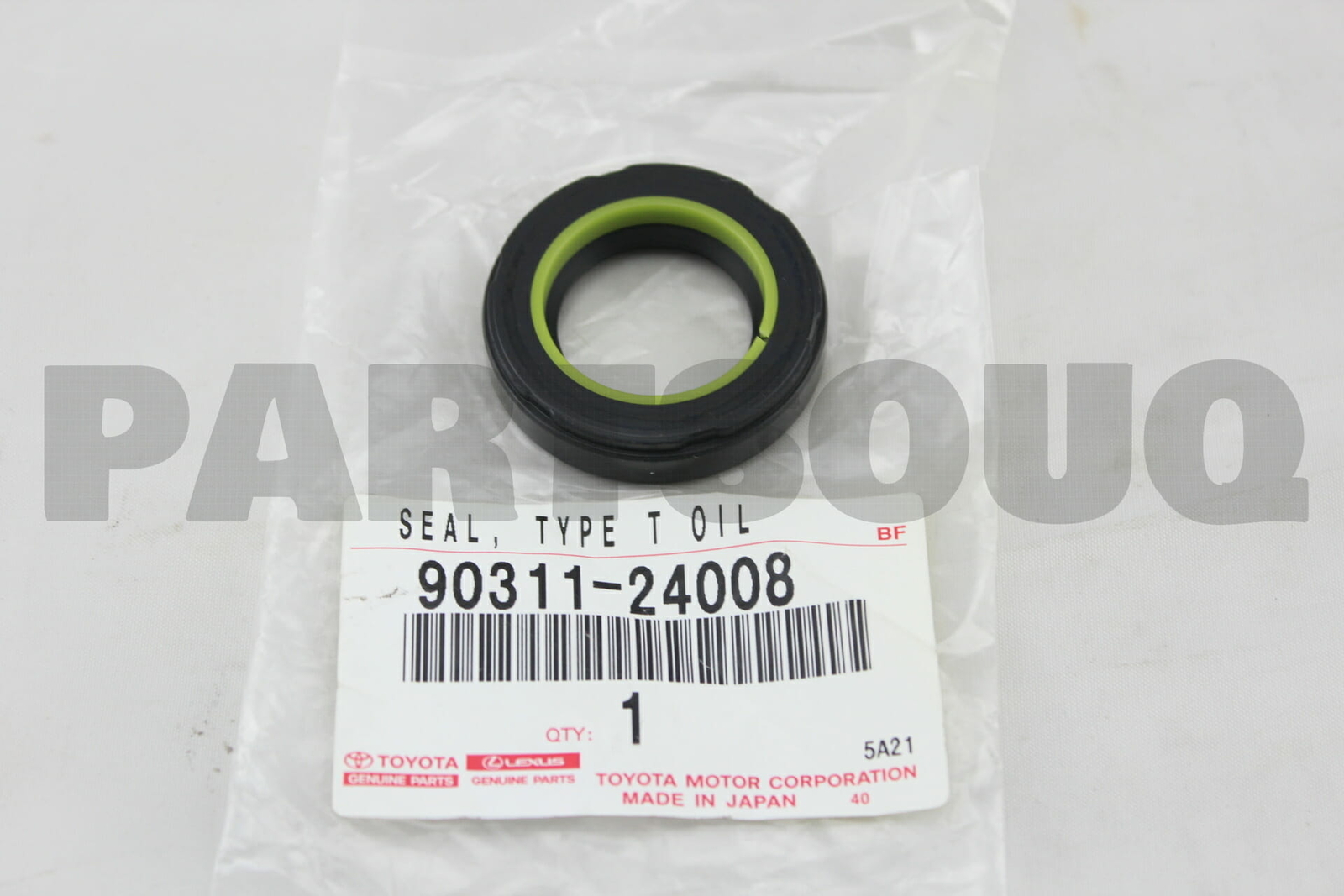 9031124008 Genuine Toyota SEAL, OIL(FOR CYLINDER END STOPPER) 90311 ...