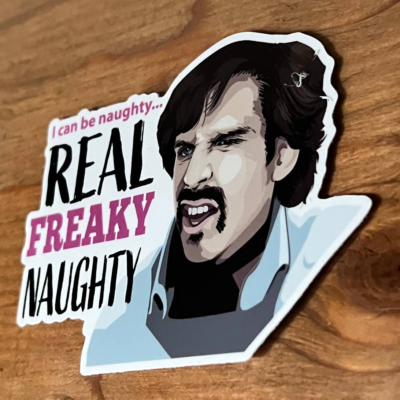 White Goodman | Dodgeball | Freaky Naughty | Vinyl Sticker | Vinyl ...