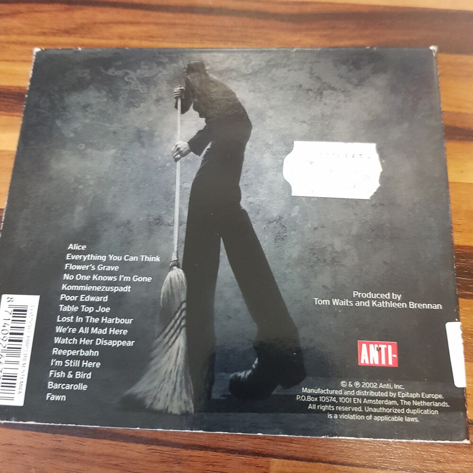 TOM WAITS: Alice DIG > VG+(CD) | eBay