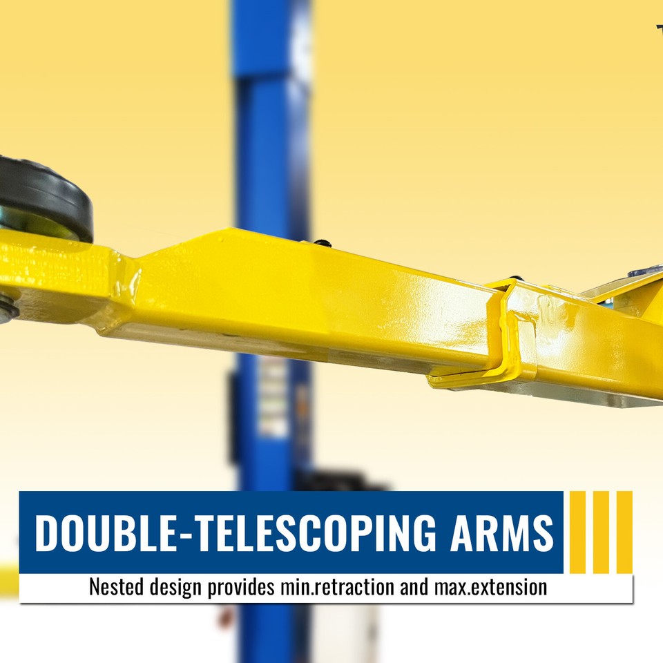 TCE 220V 60HZ 10,000 LB 2 Post Car Lift Auto Lift Car Lift with truck ...