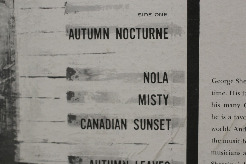 George Shearing - The Shearing Touch - Capitol Records (T-1472) | eBay