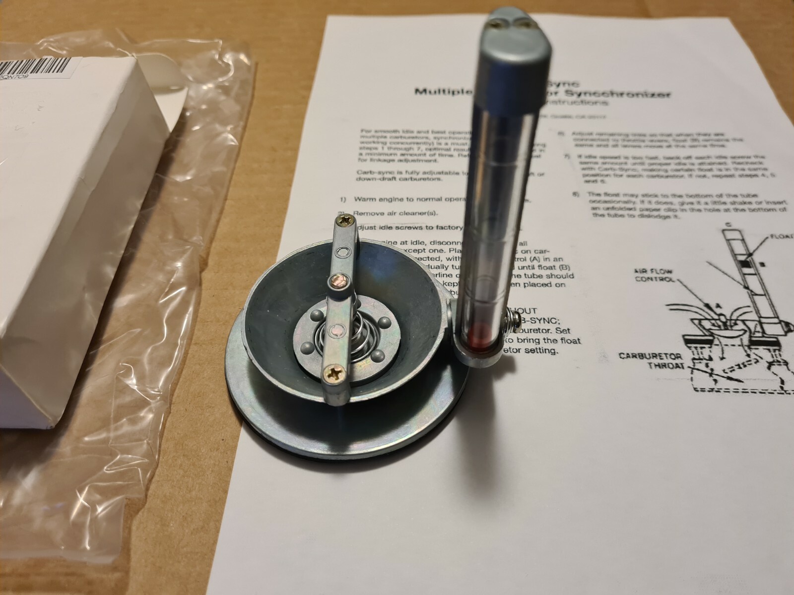 CARBY BALANCER triumph tr1 tr2 tr3 tr3a tr4 tr4a tr5 tr6 twin ...