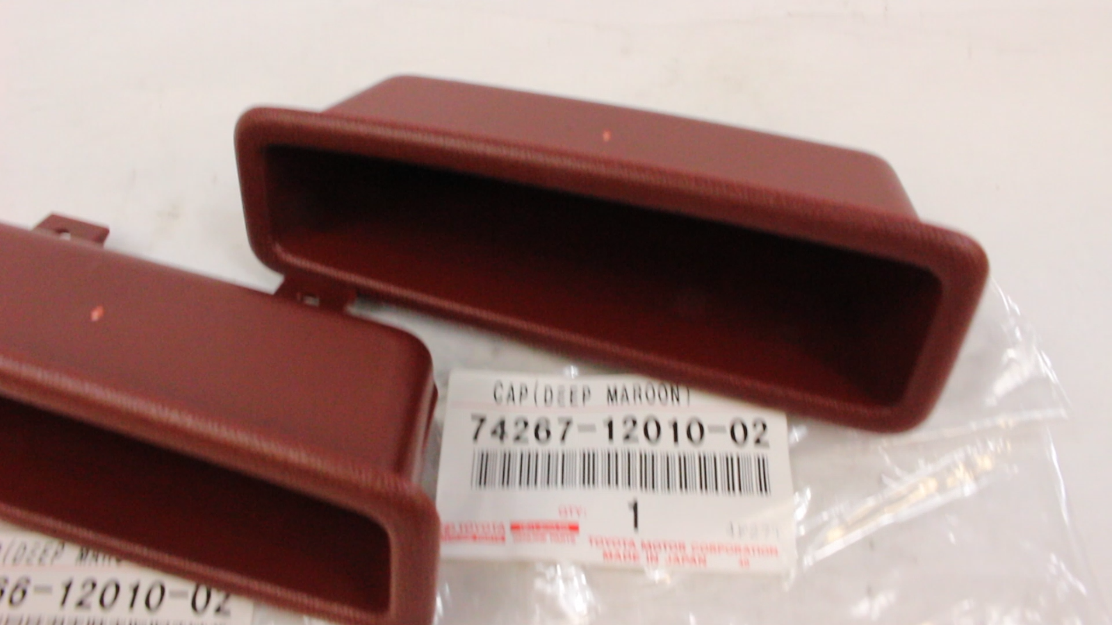 TOYOTA Genuine LEVIN TRUENO AE86 Door Inside Pull Cup 2-Set Trim Pocket ...
