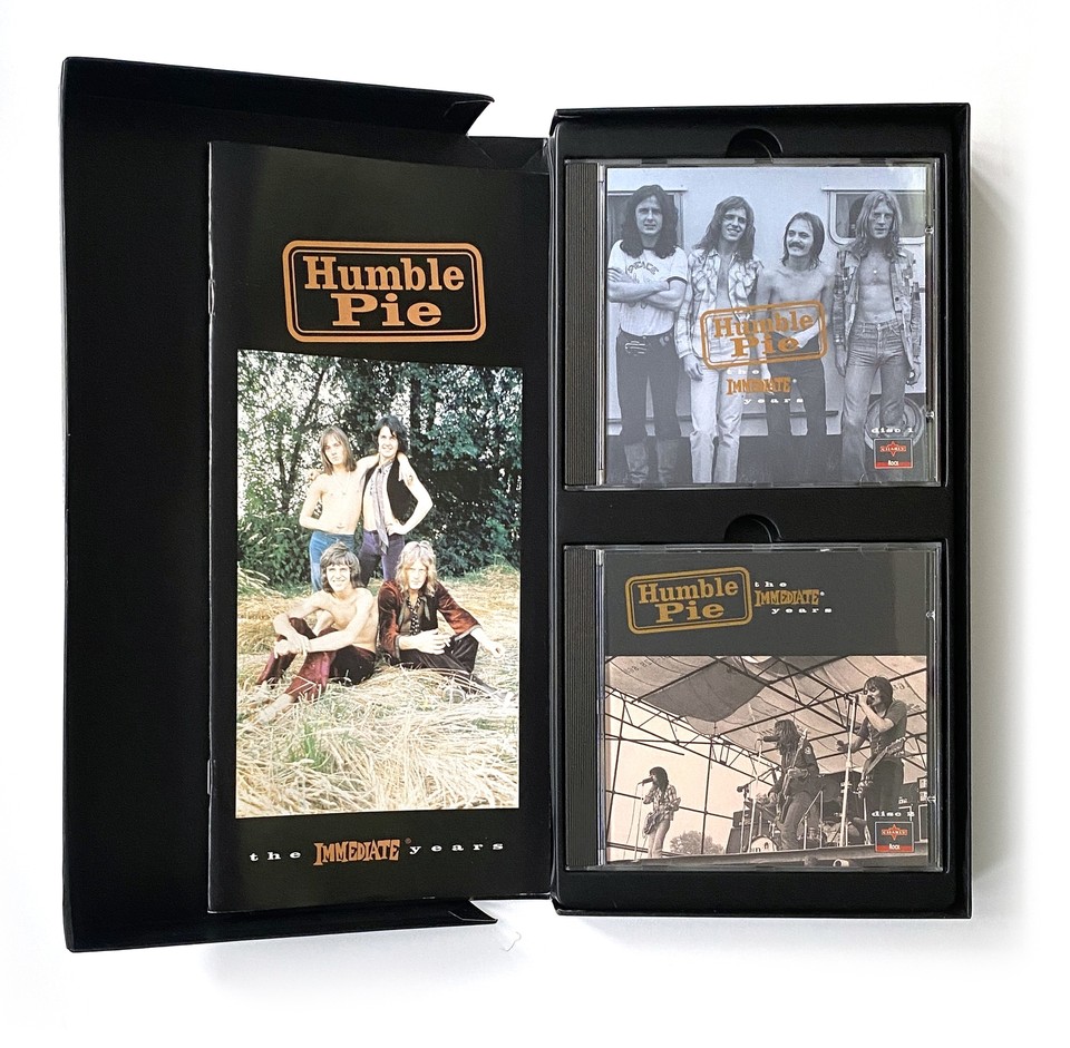 Humble Pie: Jerry Shirley Autographed "The Immediate Years" CD & Book ...