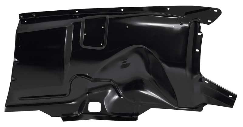 1953-56 Ford F100 F250 F350 Pickup; Front Inner Fender Apron; Driver ...