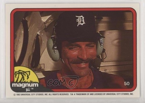 1983 Donruss Magnum PI Tom Selleck Thomas Magnum #50 z6d | eBay