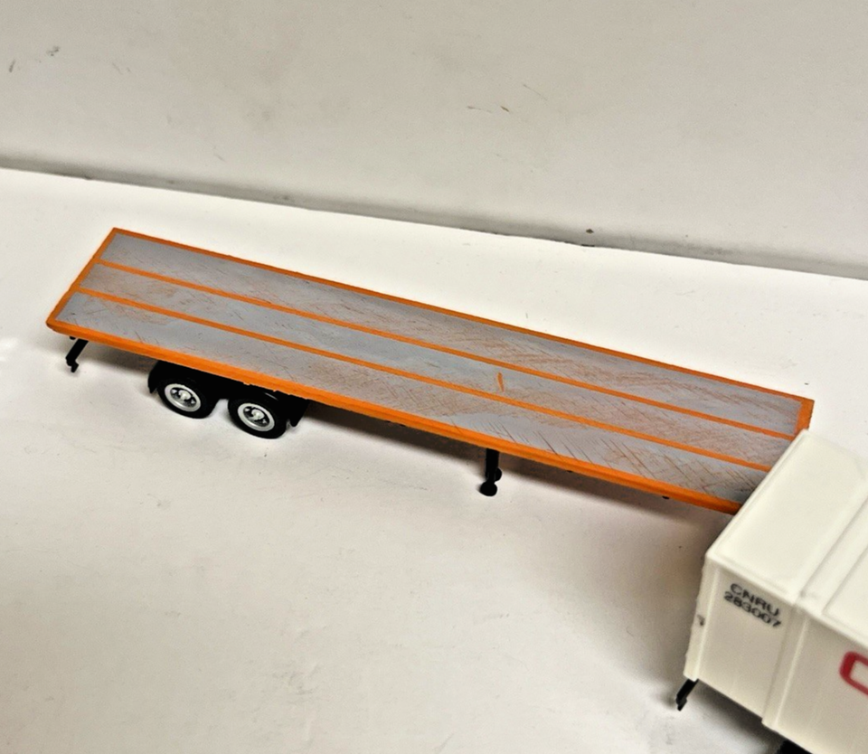 LOT of 6 HO SCALE SEMI TRACTOR TRAILERS and 4 Trucks 1:87 SCALE | eBay