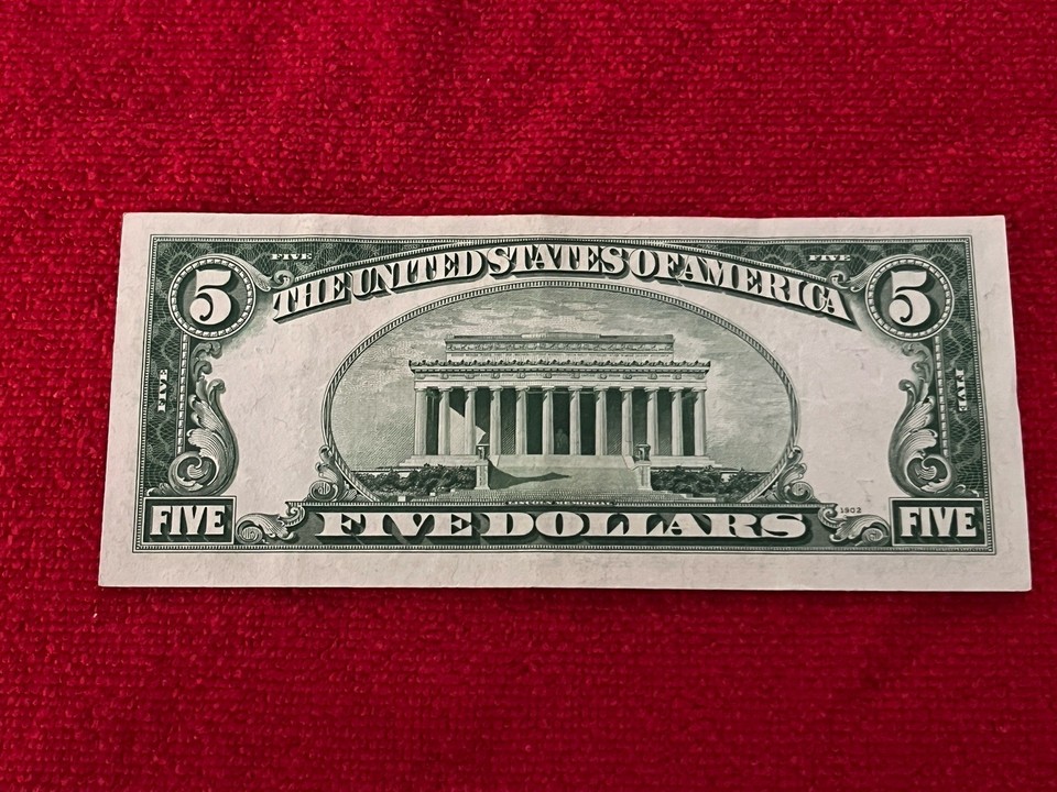 1950 1950A Five Dollar Bill ($5) • Green Seal Note • G 52979475A | eBay