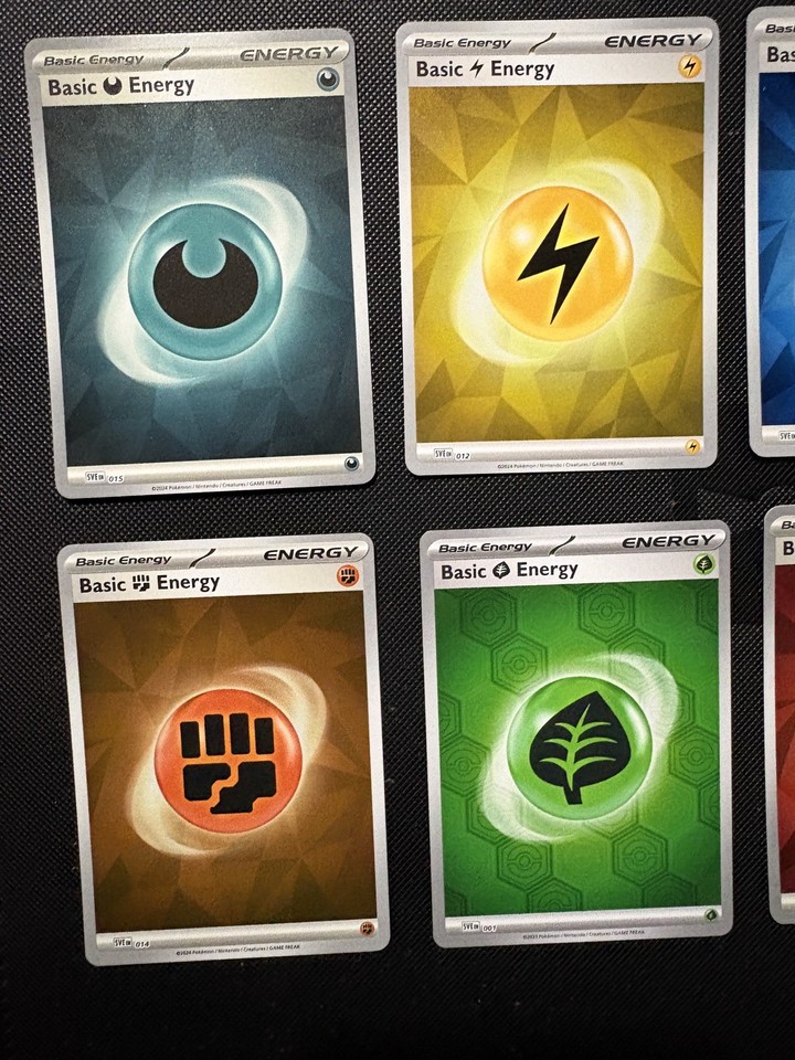 Pokémon TCG holo rare energy Card Bundle x8 - mint | eBay UK