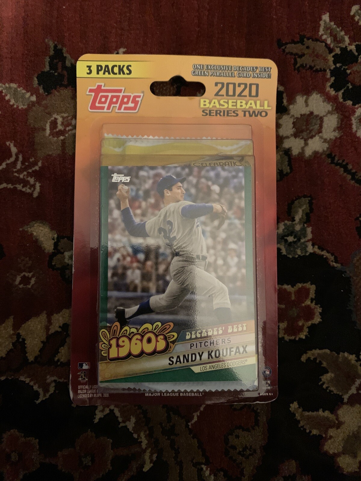 Topps 2020 Series 2 - 3 packs with a Decades Best Green Parallel New | eBay