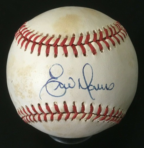 Eric Davis Reds Signed Official NL Baseball vintage Autograph Rare CBM ...