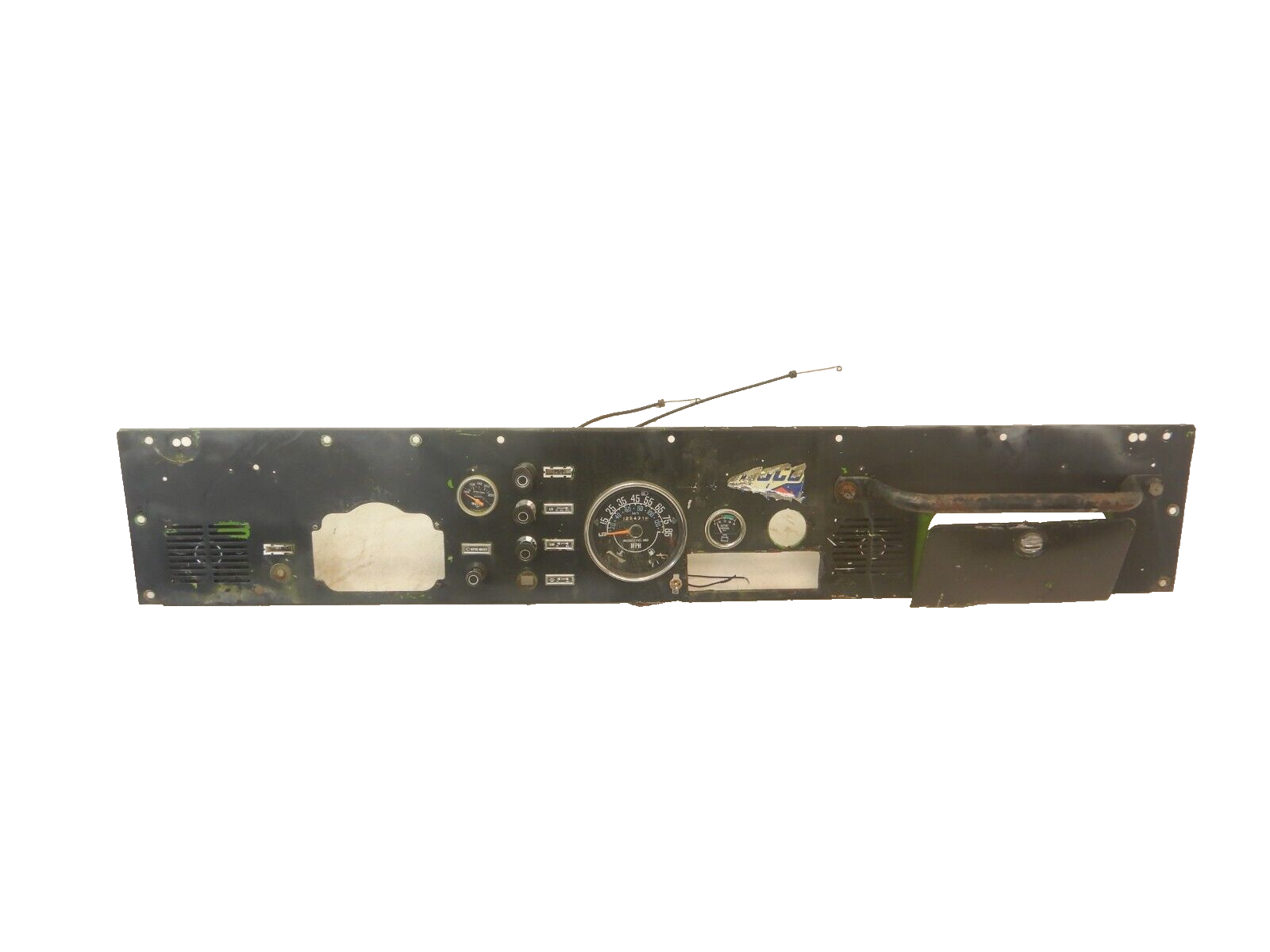 Jeep CJ CJ5 CJ7 CJ8 76-86 OEM Complete Interior Black Dash Plate Frame ...