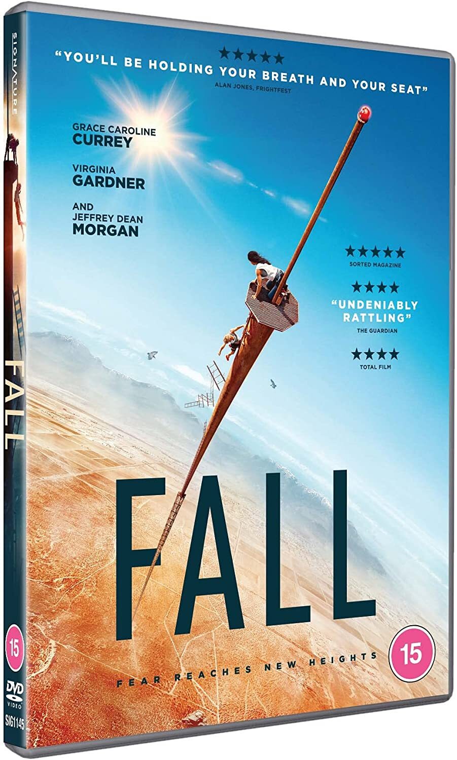 Fall (DVD) Grace Caroline Currey Virginia Gardner Jeffrey Dean Morgan ...