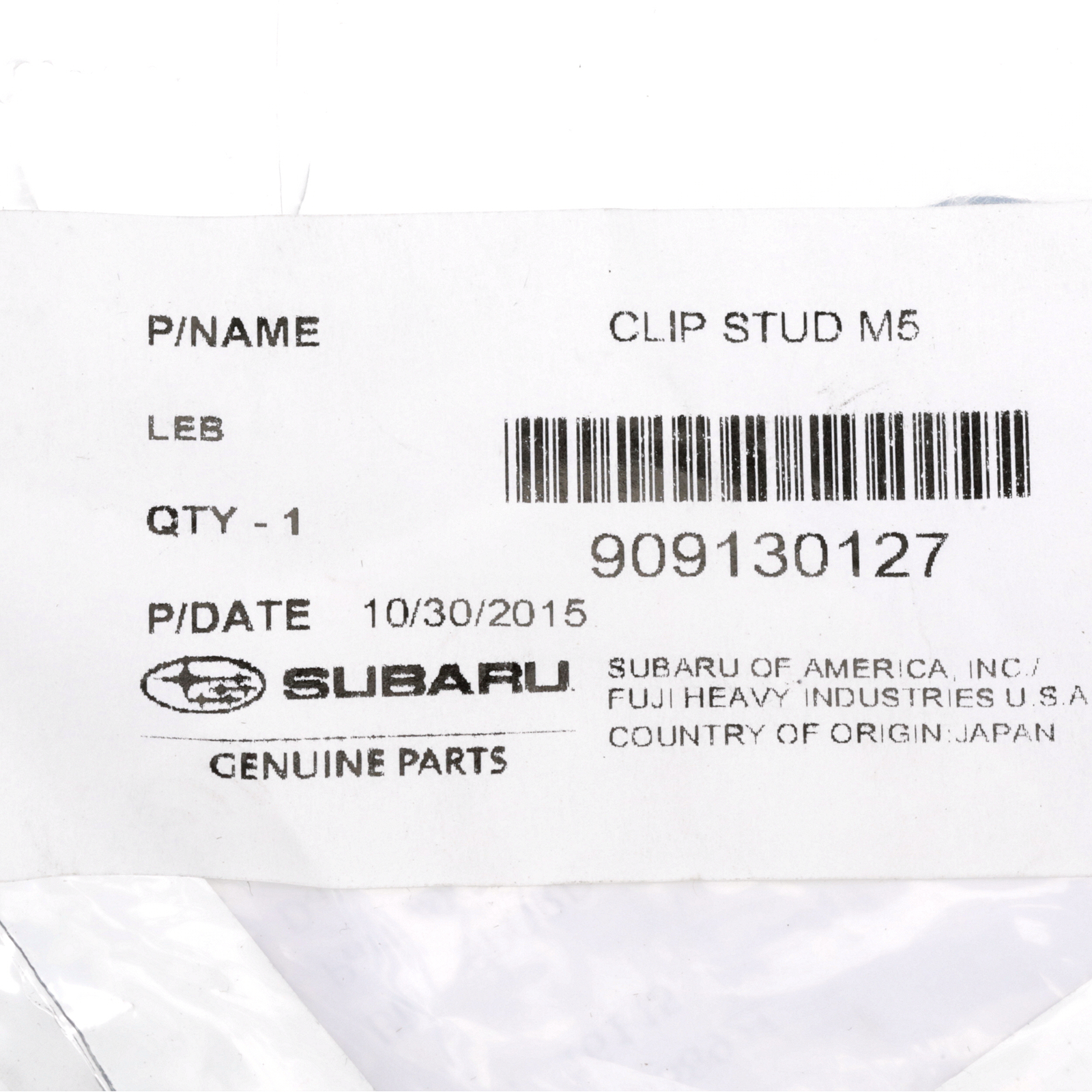 OEM NEW GENUINE Genuine Interior Lower Cowl Trim Clip 2005-2023 Subaru ...