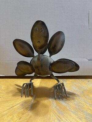 Turkey Metal Art Sculpture. Looks Like It’s Made Of Spoons & Forks ...