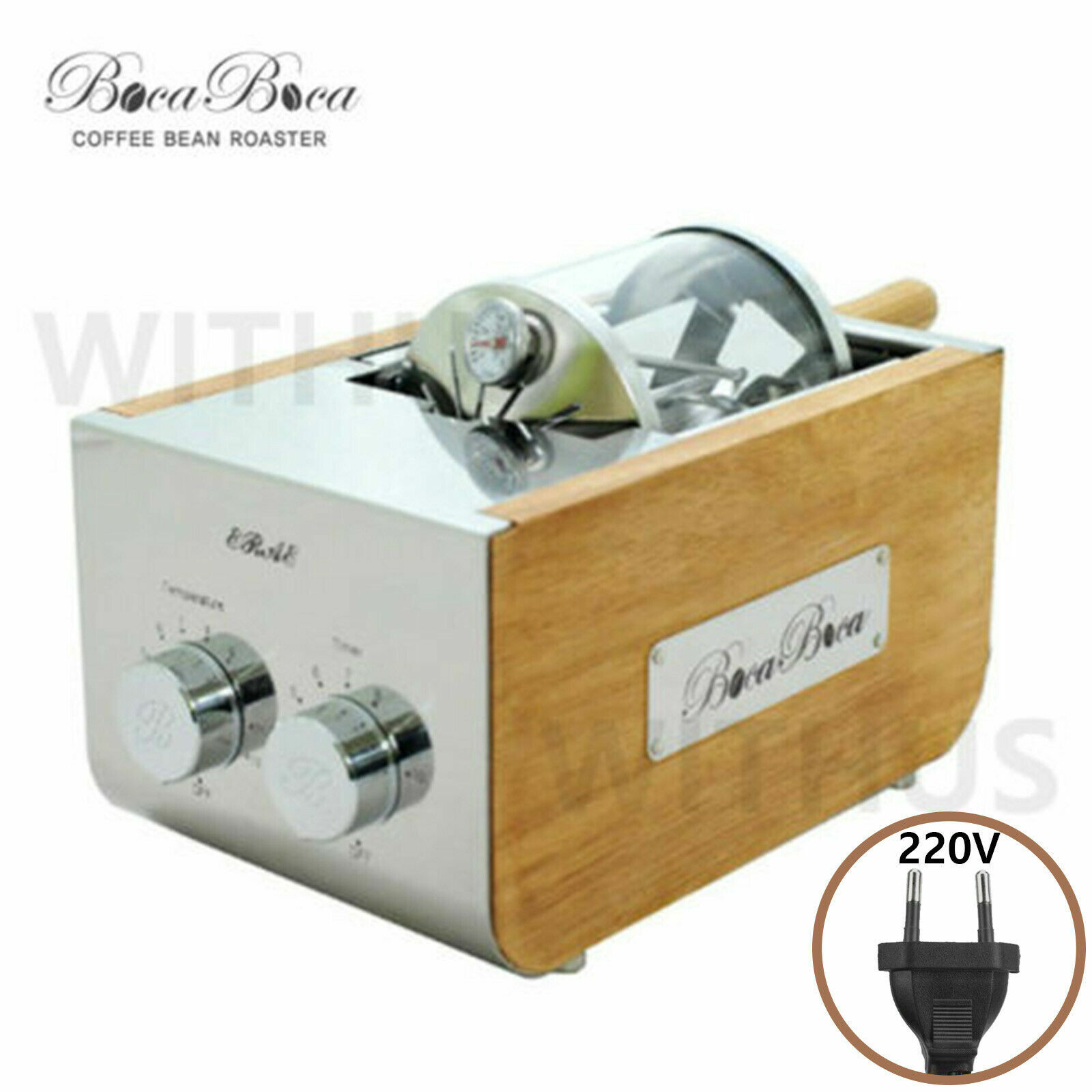 BocaBoca Coffee Bean Roaster 500 Roasting Machine Nuts Barista Home 110V / 220V | eBay