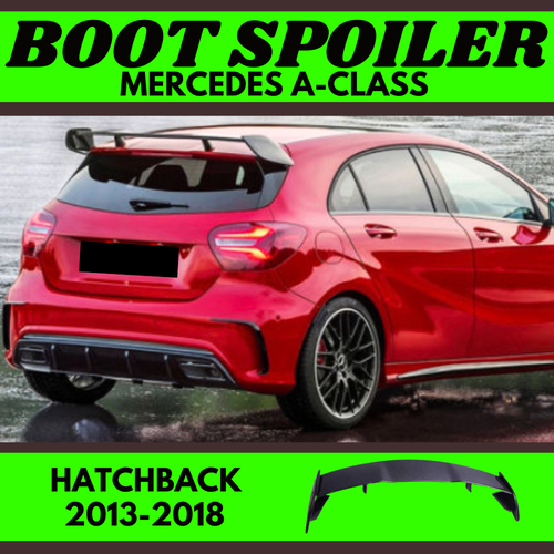 Glossy Rear Spoiler Wing For Mercedes Benz A-Class (13-18) A200 A250 ...