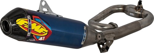 Blue Titanium Muffler"
