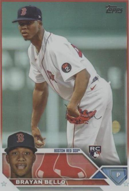 2023 Topps Series 1 - Brayan Bello #185 Rainbow Foil (RC) for sale ...