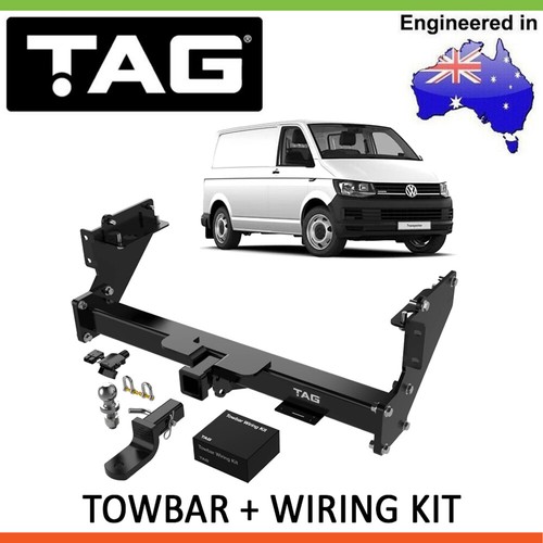 TAG Heavy Duty Towbar & Wiring Kit For VOLKSWAGEN TRANSPORTER T5 3.2L ...