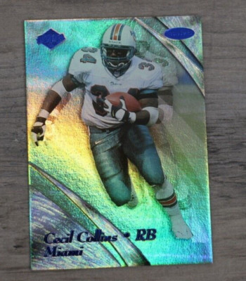1999 NFL Collectors Edge Preview Cecil Collins Miami Card #99 | eBay