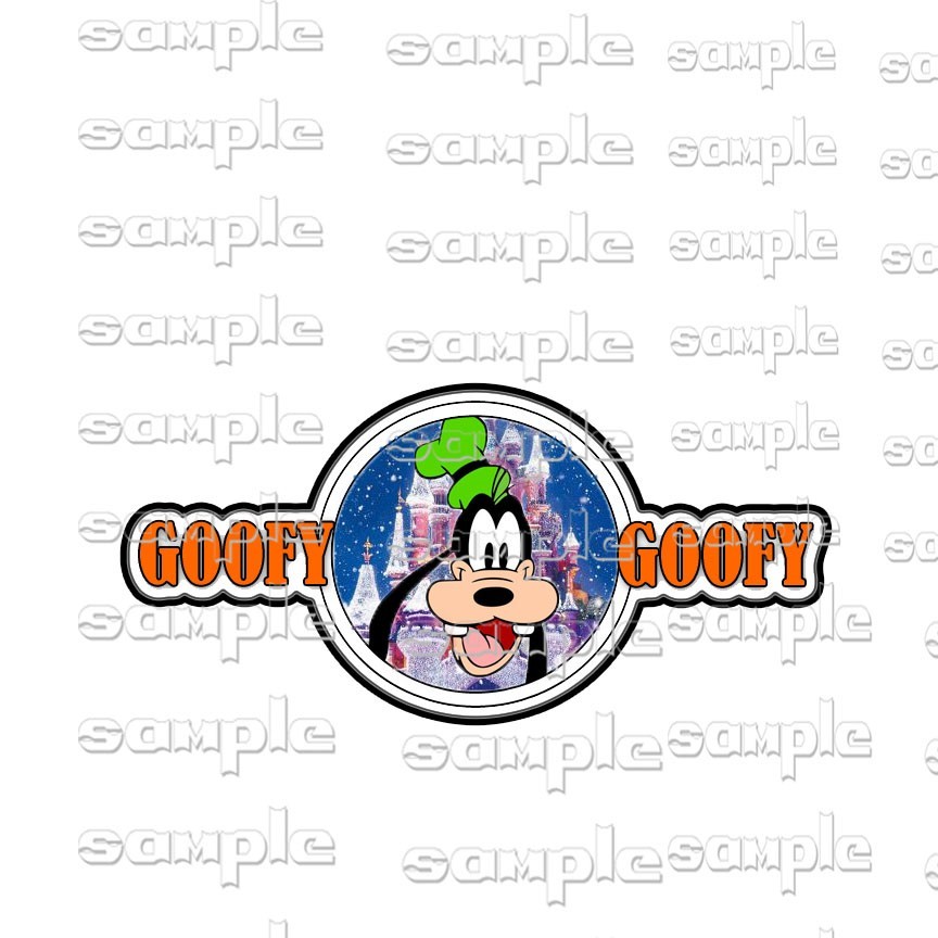 Disney Goofy Title ccb Premade Scrapbook Page Paper Piece die cut | eBay