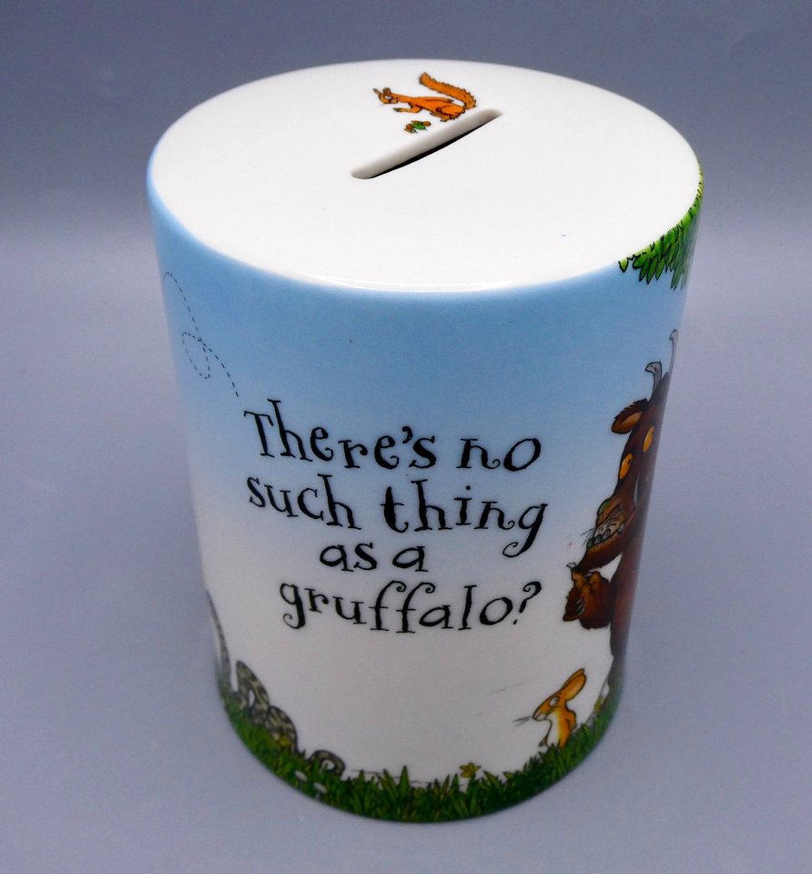 The Gruffalo Ceramic Money Box – Piggy Bank with Stopper – Wild & Wolf ...