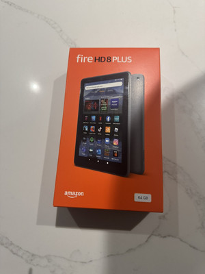 Amazon Fire HD 8 Plus tablet | 8-inch HD display, 64GB New Sealed 12 ...