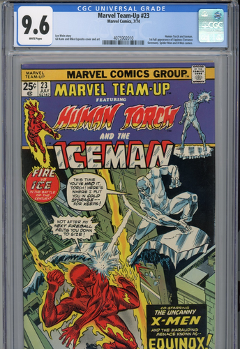 Marvel Team-Up #23 (1974) Marvel CGC 9.6 White 1st Appearance of ...
